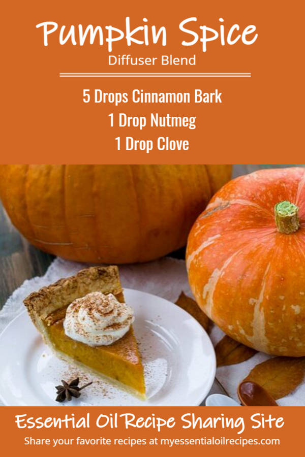 Pumpkin Spice Essential Oil Recipe - a Fall Diffuser Blend